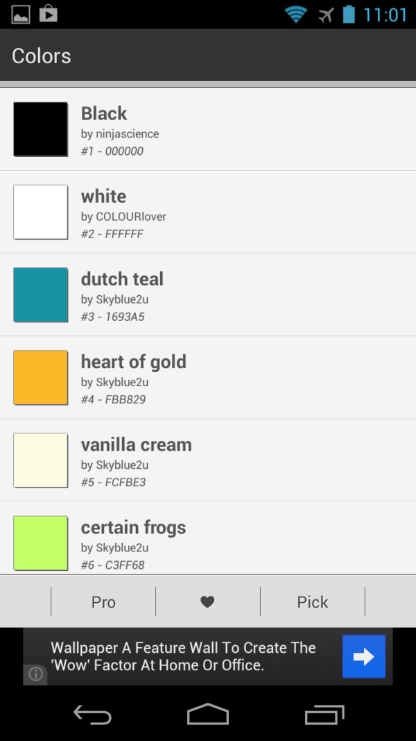 Wallbase HD och Colors – två ypperliga appar för bakgrundsbilder från ...