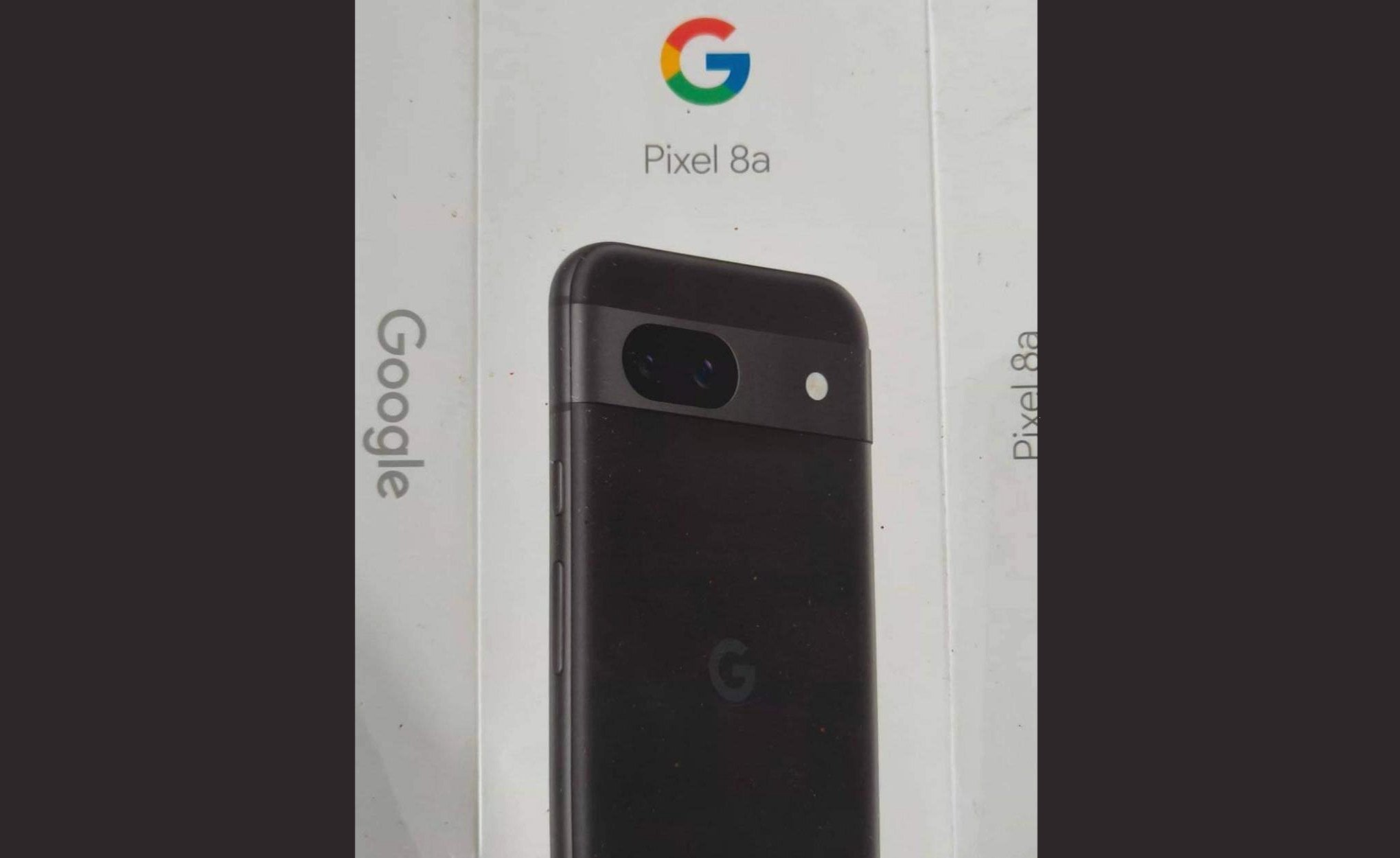 Google Pixel 8a-kartong bekräftar designen - Swedroid