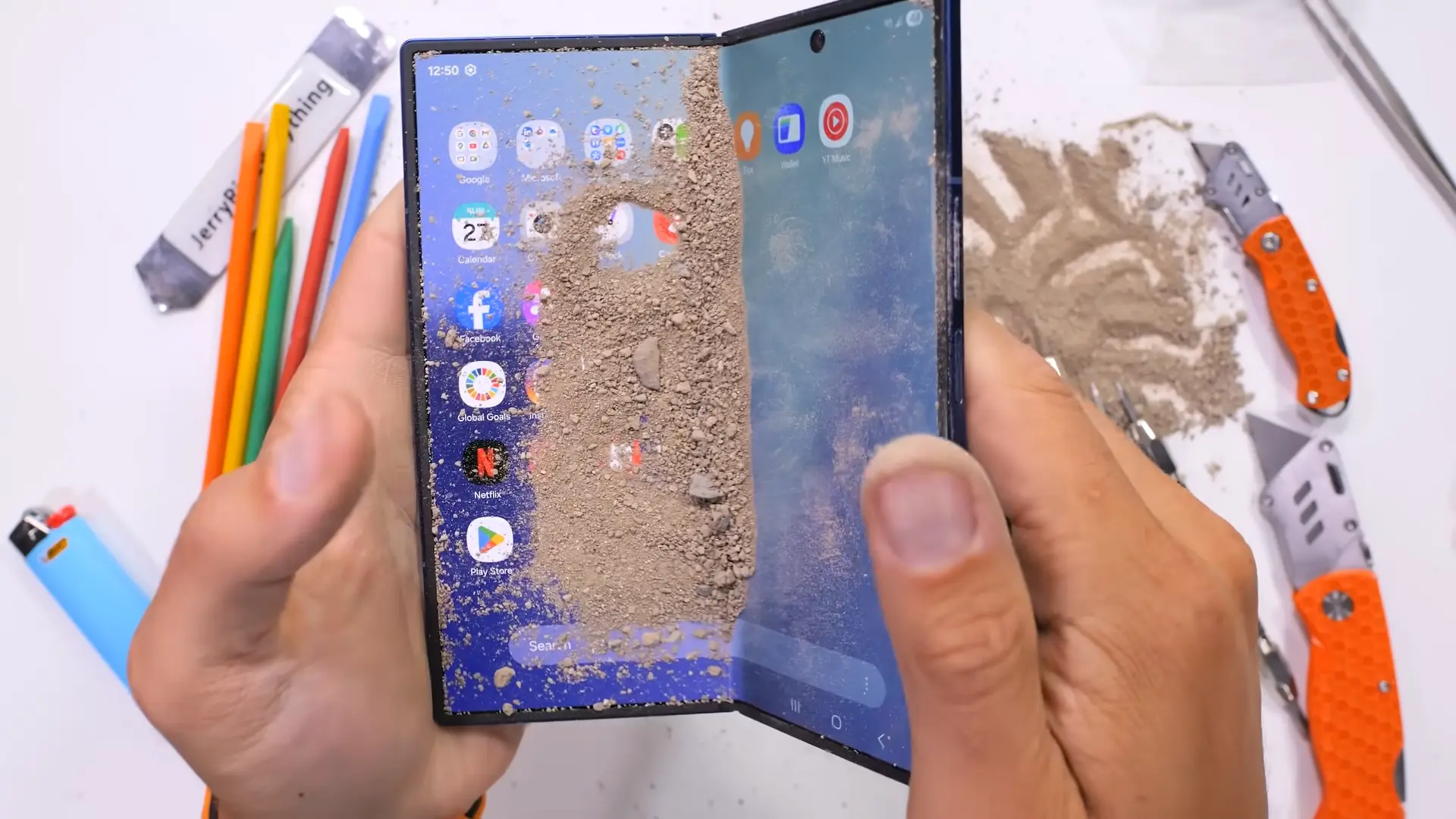 Galaxy Fold 7 överlever Zack Nelsons tortyr - Swedroid